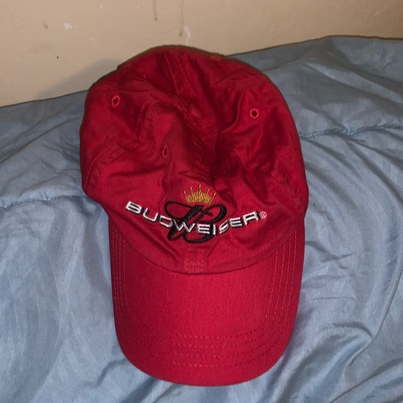 Budweiser | Accessories | Budweiser Hat Red Baseball Cap Beer ...